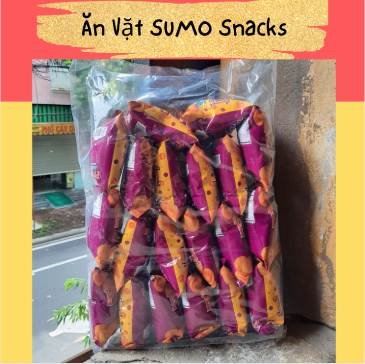 Bịch 20 gói Bim Bim Oishi Phomat Miếng 6/8g-Ăn Vặt Sumo Snack | Lazada.vn