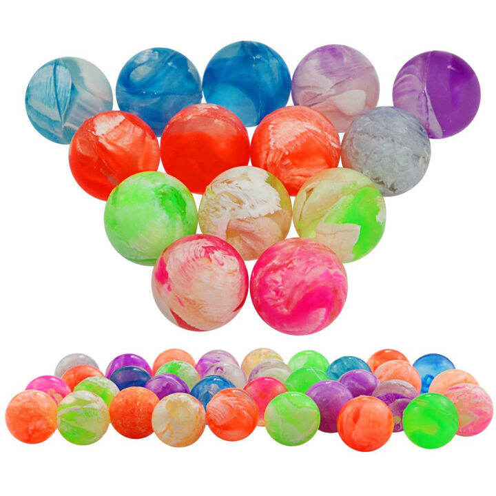 WTRY Toy Balls for Kids 19mm Funny toy Mini Rubber Cloud Bouncy Balls ...