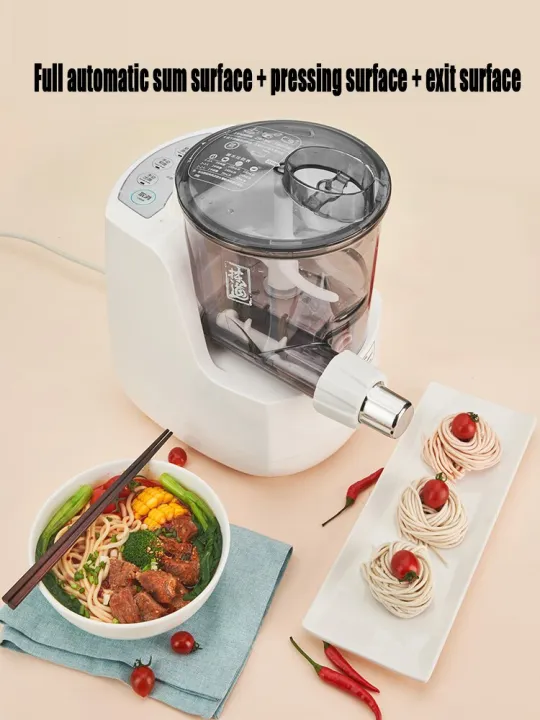 Household Electric Noodle Machine Dumpling Pasta Press Dough Mixer ...