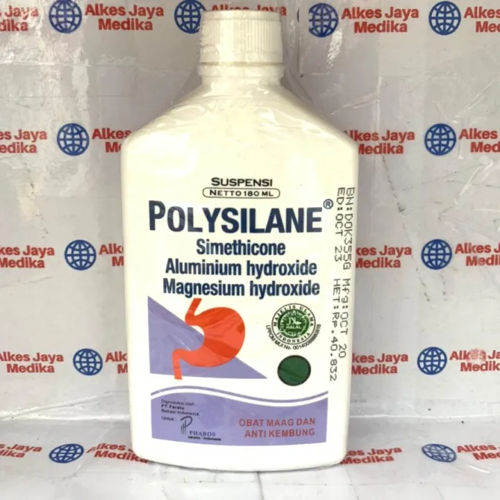 Polysilane Sirup 180 ml - Obat Maag | Lazada Indonesia