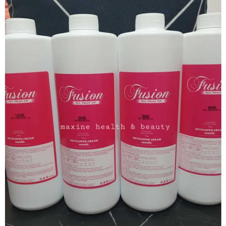 FUSION developer oxidizing cream 1000ml ( 3%, 6%, 9%, 12%) | Lazada PH