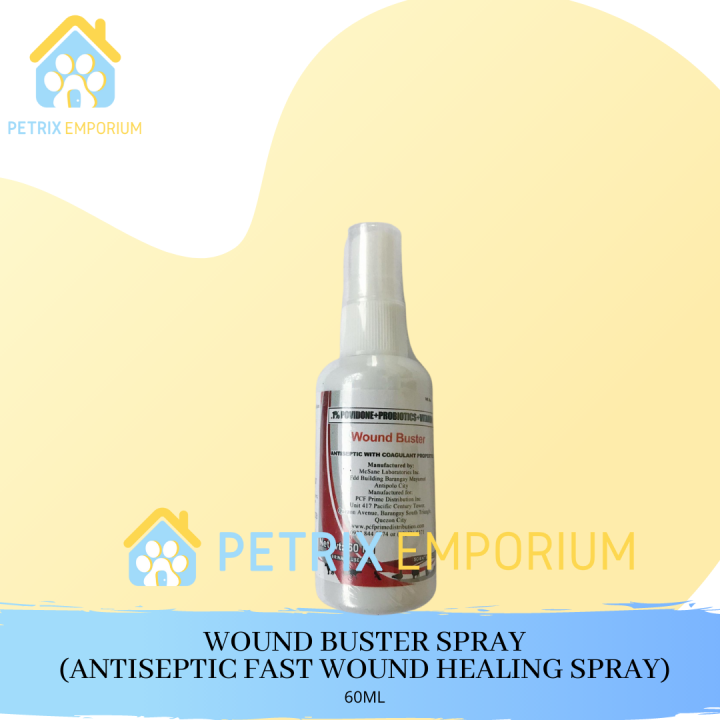 Wound Buster Spray (Antiseptic Fast Wound Healing Spray) 60ML | Lazada PH
