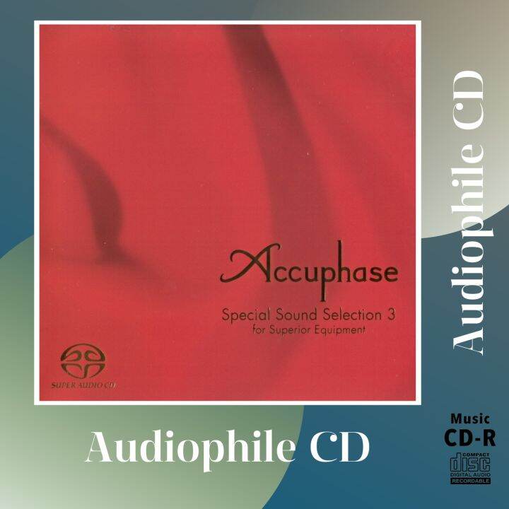 CD AUDIO แผ่นเทสเครื่องเสียง เพลงคลาสสิค บันทึกเสียงดี Accuphase; Special Sound Selection 3 For ...