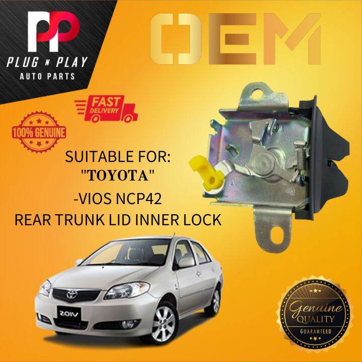 TOYOTA VIOS NCP42 REAR TRUNK LID INNER LOCK QUALITY PRODUCT READY STOCK ...