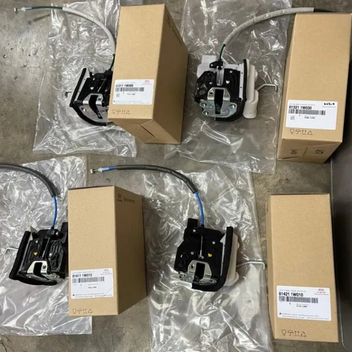 DOOR LOCK /DOOR LATCH FRONT & REAR GENUINE (ORIGINAL) KIA RIO UB 2014 ...