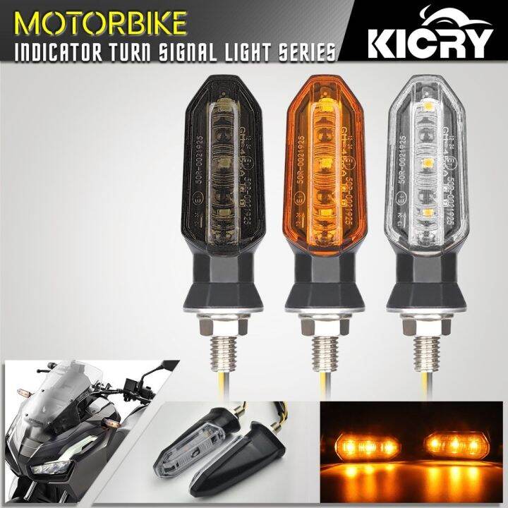 KICRY Motorcycle Original Turn Signal Lights Mini Driving Light for CBR ...