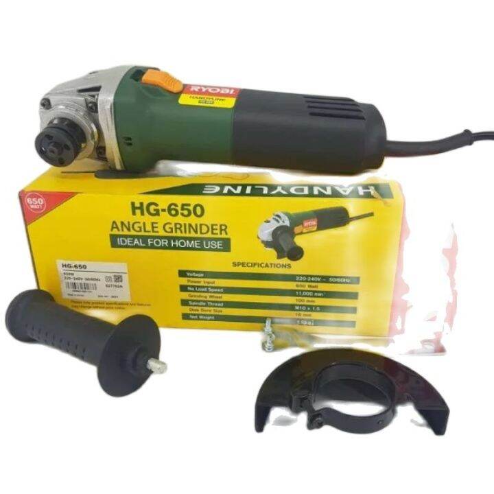 Ryobi HG-650 Angle Grinder Gurinda Gerinda Tangan 650W | Lazada Indonesia Ryobi HG-650 Angle Grinder Gurinda Gerinda Tangan 650W | Lazada Indonesia