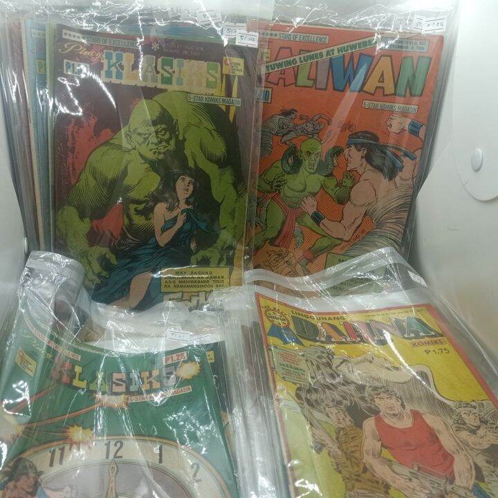 Fast shipping Vintage pinoy tagalog komiks - box 8 - selling per piece ...