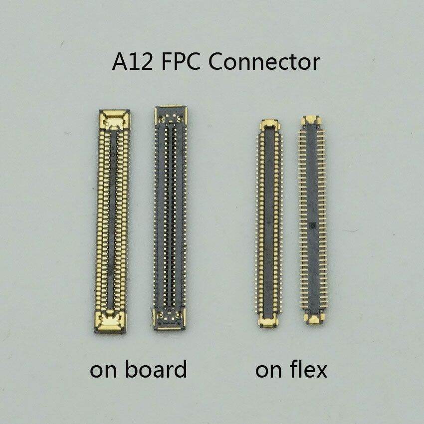10pcs LCD Display Screen Flex FPC Connector For Samsung Galaxy A12 A125 A125F A125F/DS USB ...