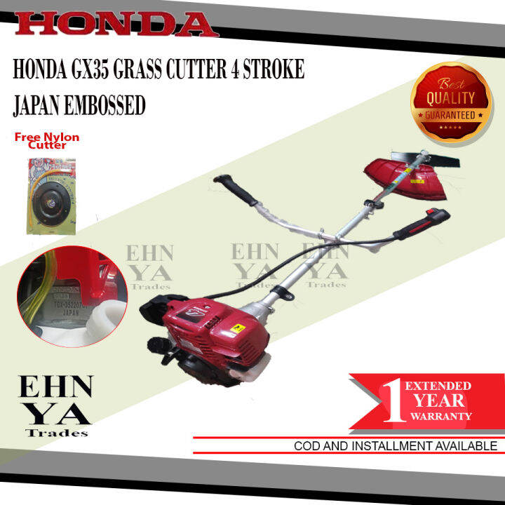 HONDA Original Grass Trimmer Grass Cutter 4 STROKE GX35 GX50 FREE NYLON BLADE | Lazada PH