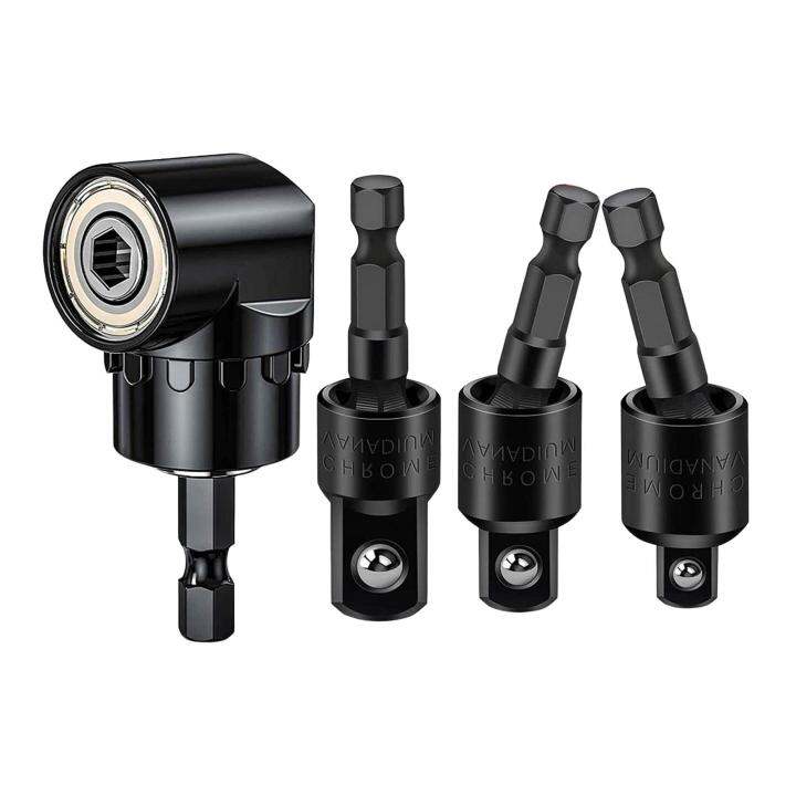 Loviver 3 Pieces 360° Rotatable Universal Joint Swivel Socket for Car ...
