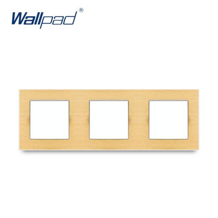 ludouweng2s5 Wallpad Luxury Aluminum Alloy Panel Frame Gold Hotel Panel ...