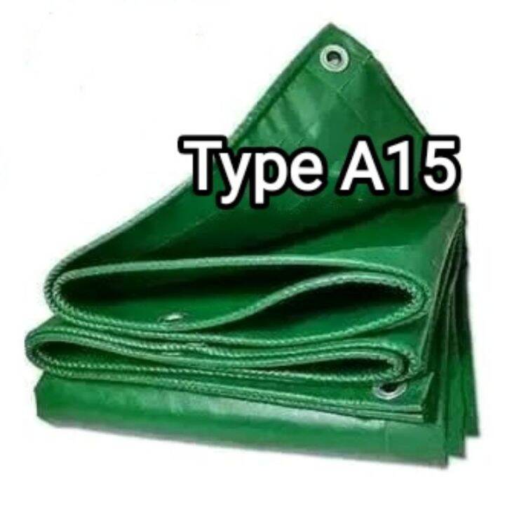 Terpal lembaran type a15 kualitas super warna hijau ukuran 2x3 2x4 2x5 ...