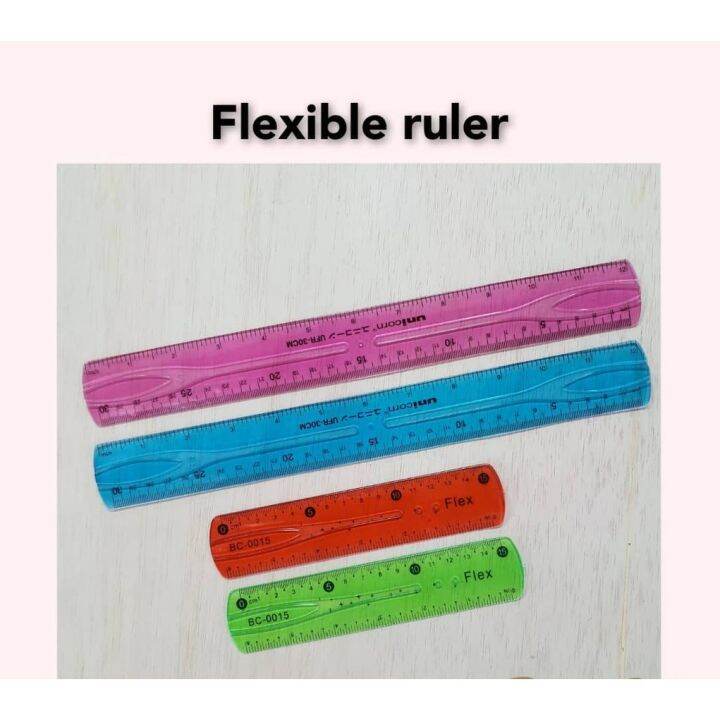 Flexible Ruler / Pembaris Lembut 15cm/30cm | Lazada