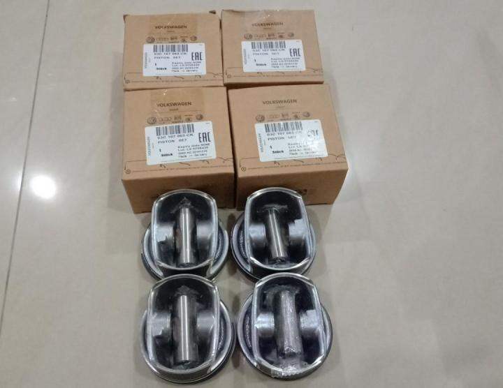 03C107065CK EA111 1.4 CC PISTON WITH RING 1 SET 4 PCS VW GOLF JETTA ...