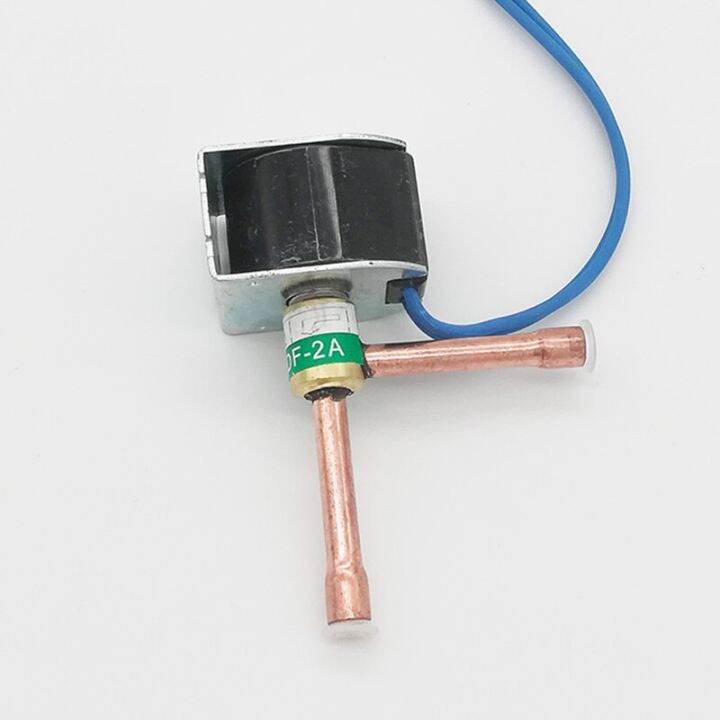 2 Way FDF-2A 3A 6A Mini -Flow Copper Solenoid Valve Refrigeration ...