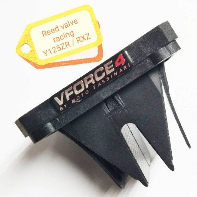 YAMAHA RXZ Y125Z Y125ZR 125Z RACING V4 REED VALVE ASSY CARBON FIBER ...