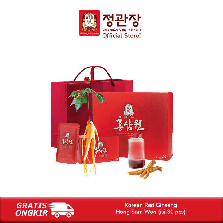 CheongKwanJang Korean Red Ginseng Drink Hong Sam Won - Minuman Ginseng ...