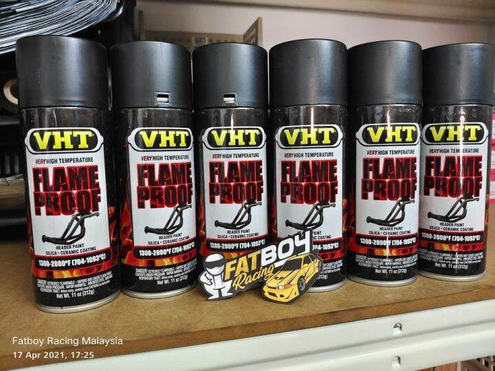 Ceramic coat VHT Black Flameproof original USA Boleh tahan sampai ...
