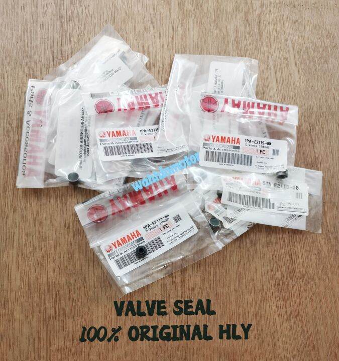 YAMAHA LC135 Y15ZR FZ150 SRL115 LAGENDA115 VALVE SEAL STEM ORI 1PA ...