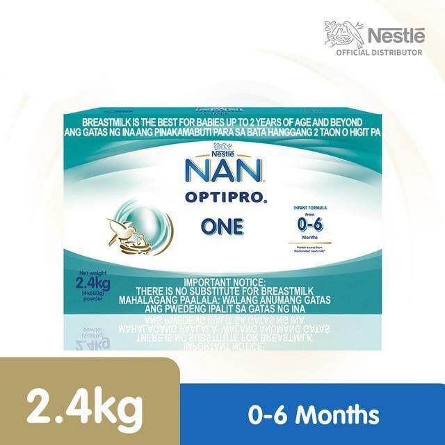 NAN® OptiPro® Infant Formula for 0-6 Months 2.4kg | Lazada PH