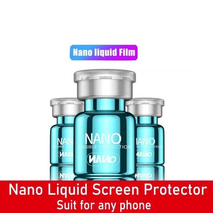 2pcs NANO Liquid Glass Screen Protector Oleophobic Coating Film ...