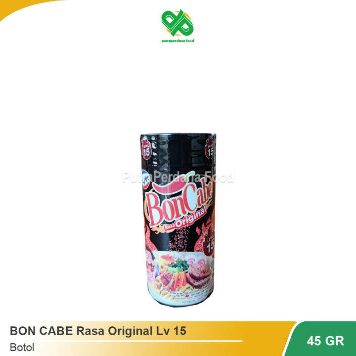 BON CABE Original Lv 15 45gr (Botol) | Lazada Indonesia