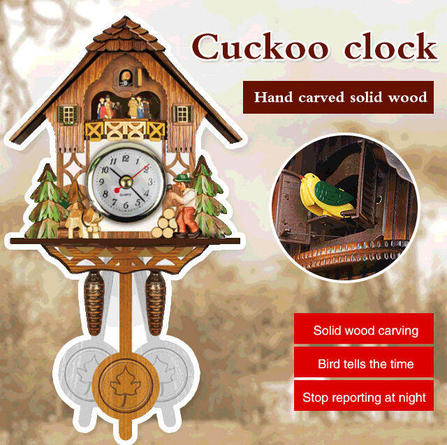 jjmakro TH Cuckoo Wall Clock Alarm Clock | Lazada PH