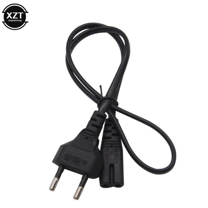 0.6m 2-Prong Pin Ac Eu Us Power Supply Cable Cord High Quality Lead ...