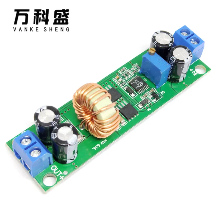 DC-DC Car Charger Voltage Regulator Buck Buck Converter Power Module 10A Adjustable 60V 48V 36V ...