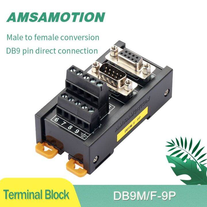 Db9 Male Female Port Terminal Block Cable To 10 Pin Hub Switch Serial