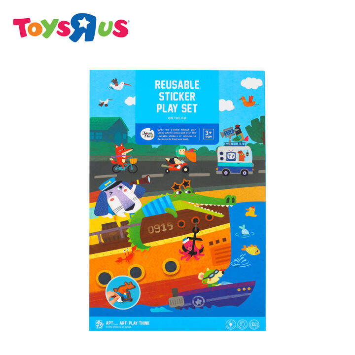 Joan Miro Reusable Sticker Play Set - On the Go | Lazada PH