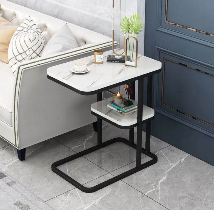 Side Table Coffee Bedside Luxury Double layer | Lazada PH