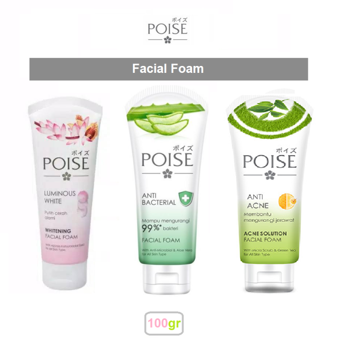 Poise Facial Foam 100g | Lazada Indonesia