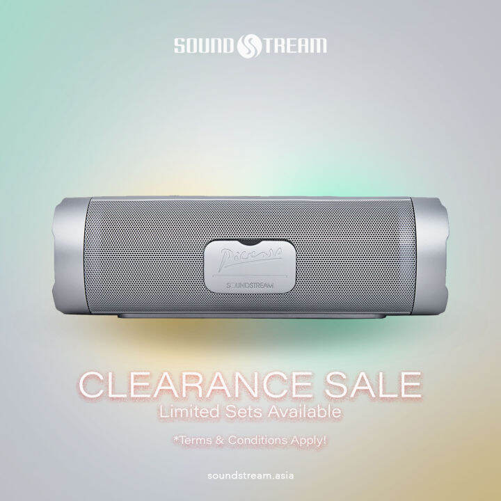 SOUNDSTREAM (USA) PICASSO - IPX7 Waterproof Portable Bluetooth Speaker ...