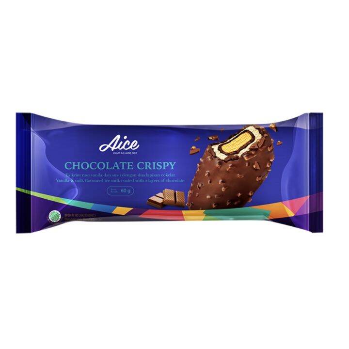 Aice Ice Cream Chocolate Crispy Box of 12 Pieces | Lazada PH