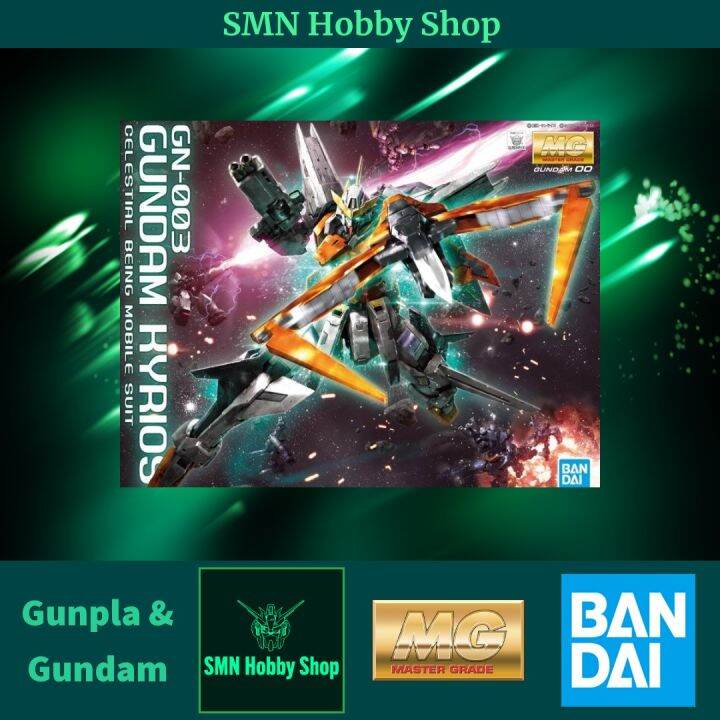 MG 1/100 GN-003 Gundam Kyrios Gunpla Gundam Toys Plastic Model Kit [Mobile Suit Gundam 00 ...