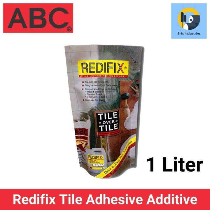 Hot zhwsfgj ABC Redifix Tile Adhesive Additive 1 Liter | Lazada PH