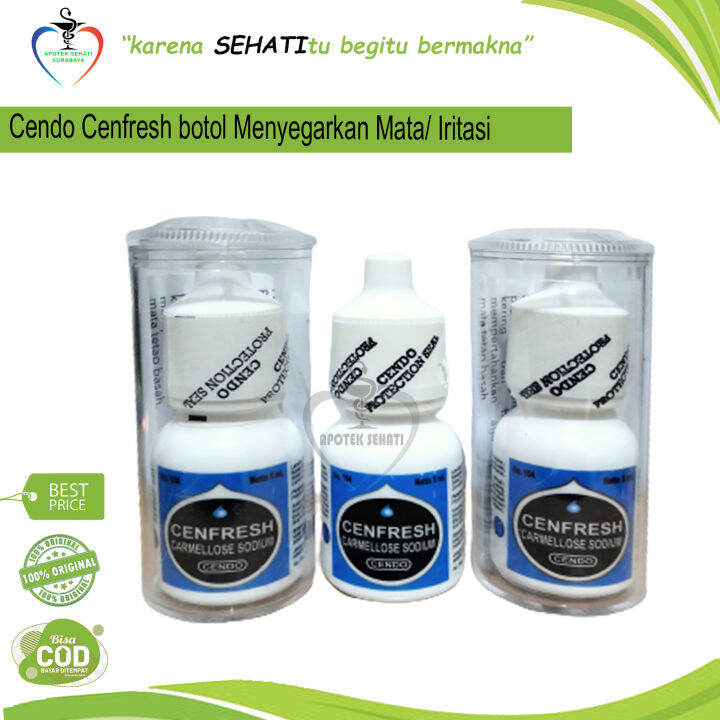 Cendo Cenfresh Eye Drop 5ml Cenfresh Minidose Tetes Mata Steril ...