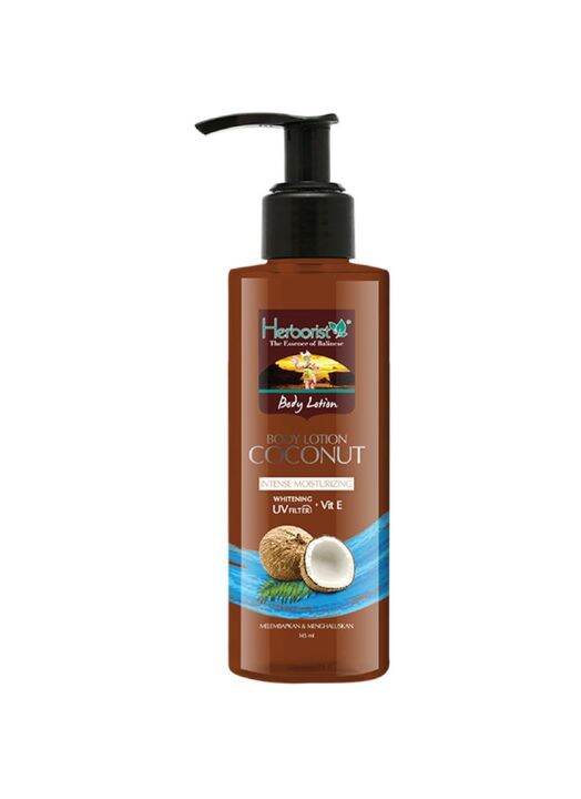 HERBORIST Body Lotion | Coconut | Whitening UV Filter Herboris 145ml ...