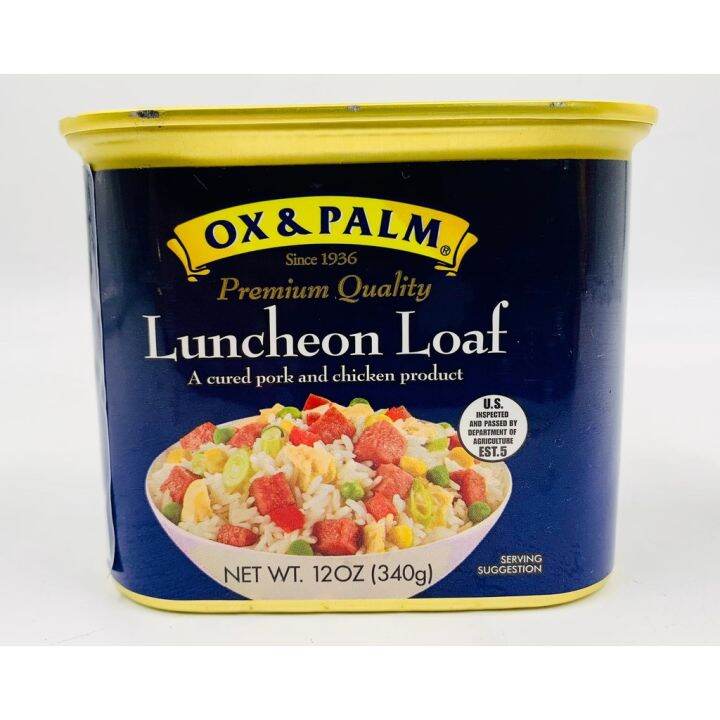 OX & PALM Luncheon Loaf 340g | Lazada PH