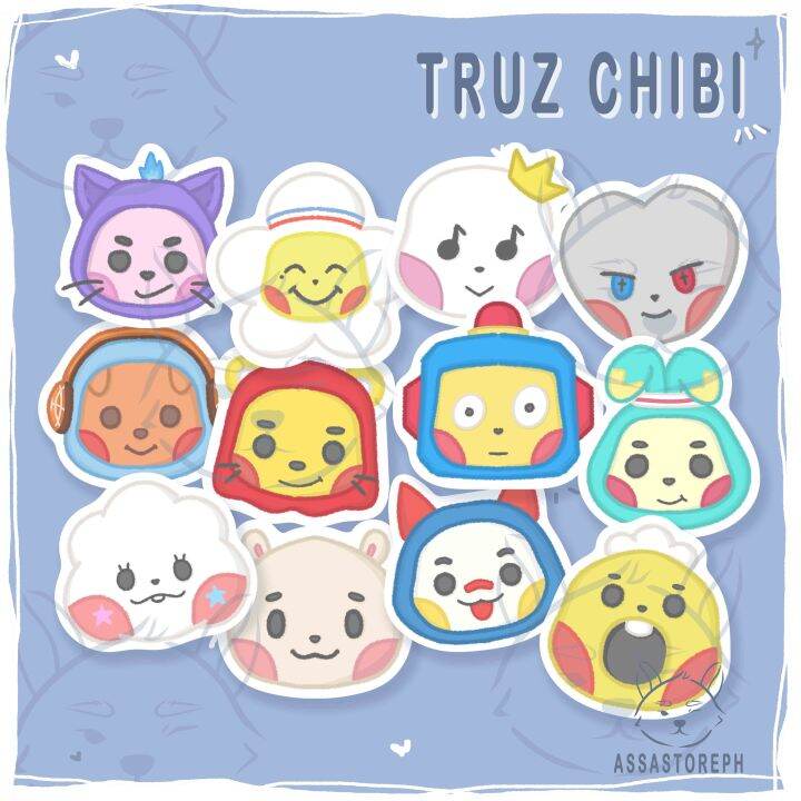 TREASURE TRUZ Kpop Sticker Laminated | Assastoreph | Lazada PH