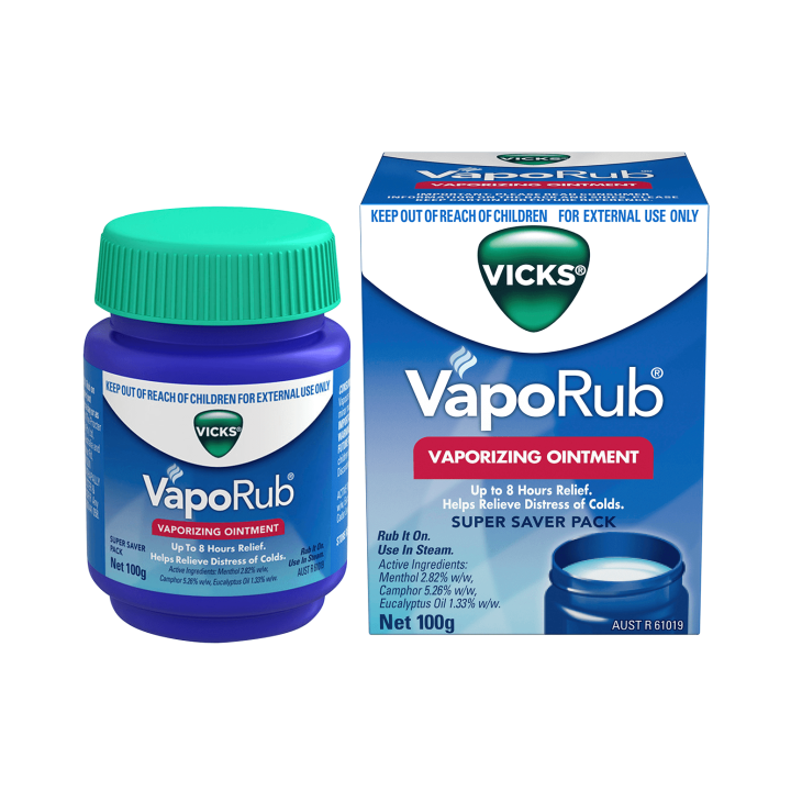 VICKS VAPORUB 100G | Lazada