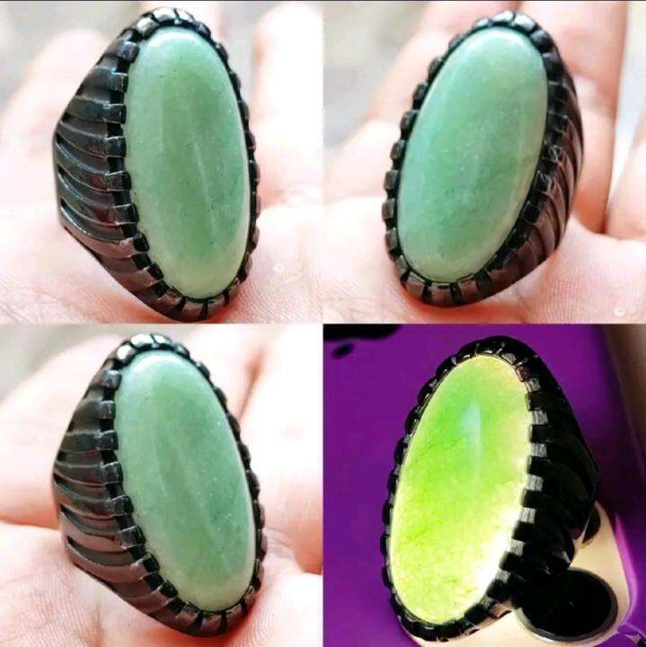 Cincin Akik Jadeite Jade Burma type A Laki-laki | Lazada Indonesia