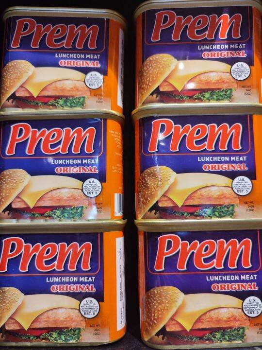 PREM LUNCHEON MEAT 340 Grams | Lazada PH
