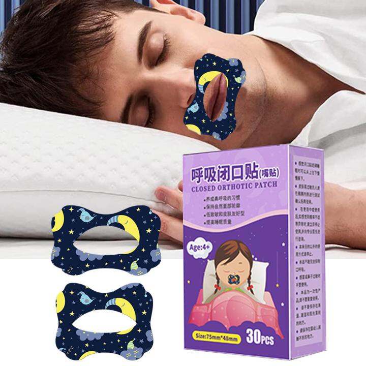 Hold Live Sleeping Mouth Tape Breathing Snoring Stopper Anti Better Tape Mouth Stickers Sleeping