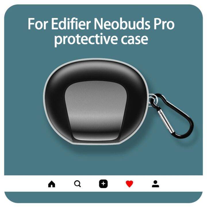 （ใหม่）สำหรับ Edifier Neobuds Pro เคสไร้สายบลูทูธหูฟังปกใสนิ่มหูฟังปก ...