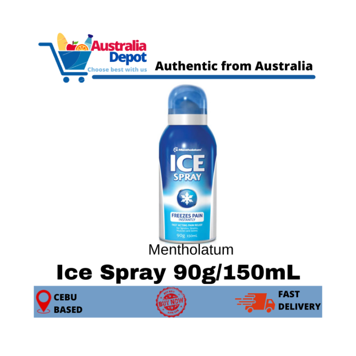 Mentholatum Ice Spray 90g/150mL | Pain Relief | Lazada PH