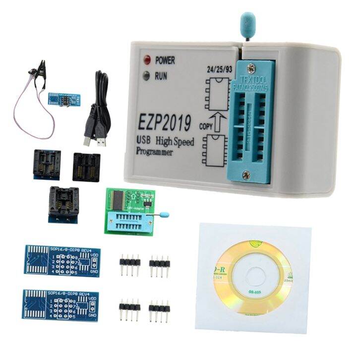 Newest Version EZP2019 High-speed USB SPI Programmer EZP 2019 Support24 25 93 EEPROM 25 Flash ...