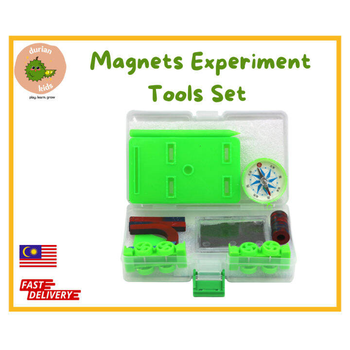 Magnets Experiment Tools set/ Bar Ring Horseshoe Compass/ Physic Magnet ...